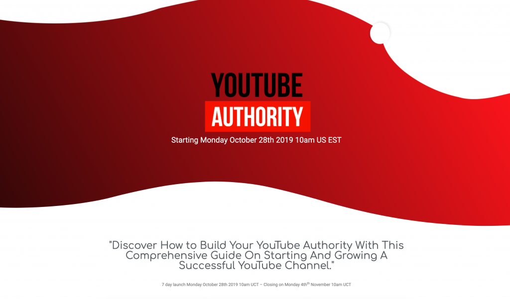 YouTube Authority - Mark Gossage