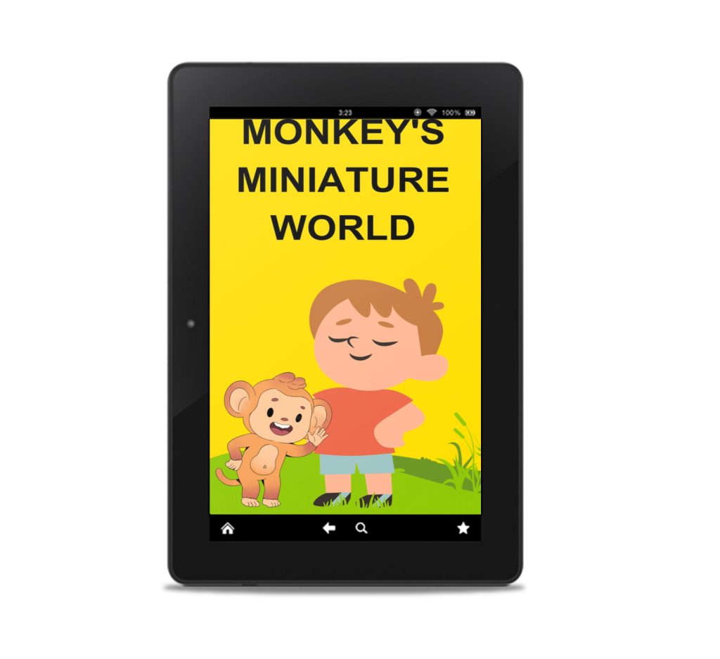 Monkey's Miniature World Coloring Pack - Abid Ali Manknushiya