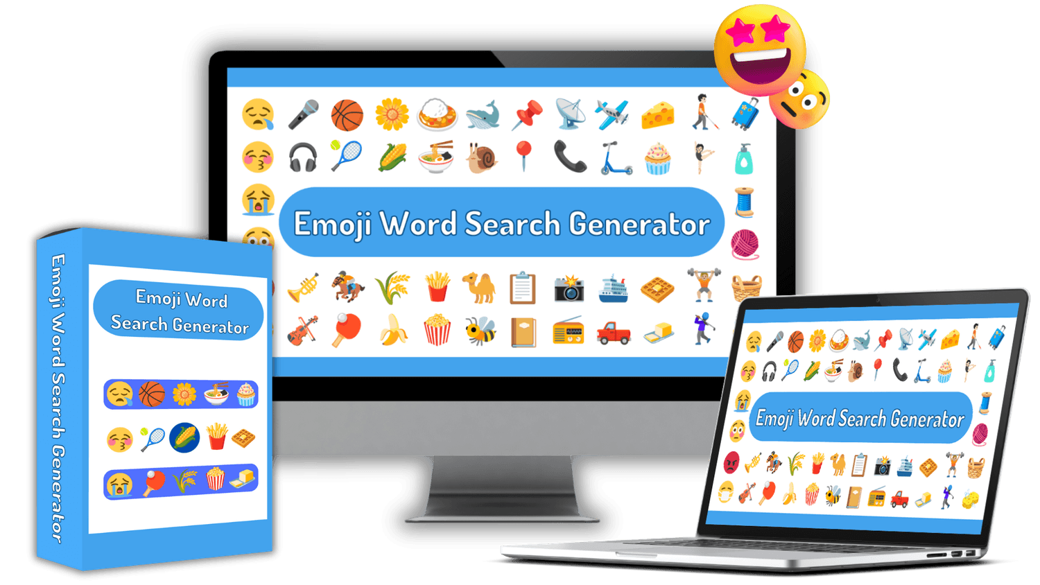 Emoji Word Search Generator - David Tr