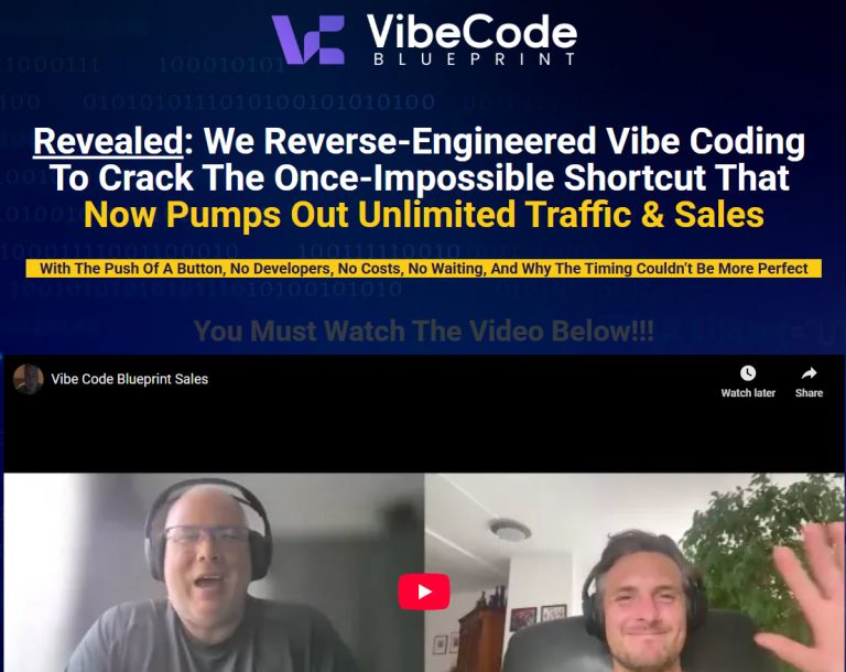 Vibe Code Blueprint: Simple Traffic, Real Profit - James Renouf