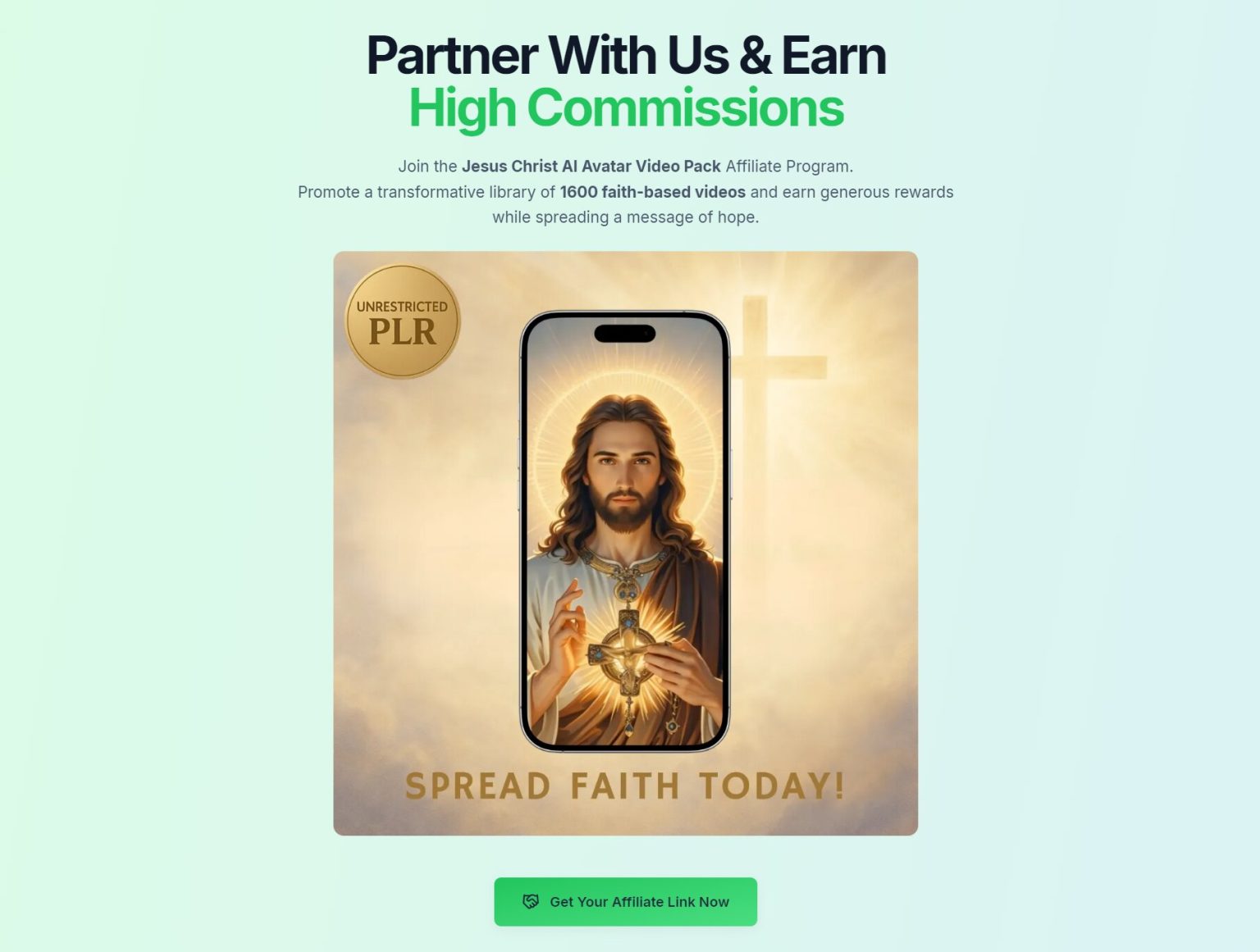 (PLR) Jesus Christ AI Avatar Video Pack - JD Brooks