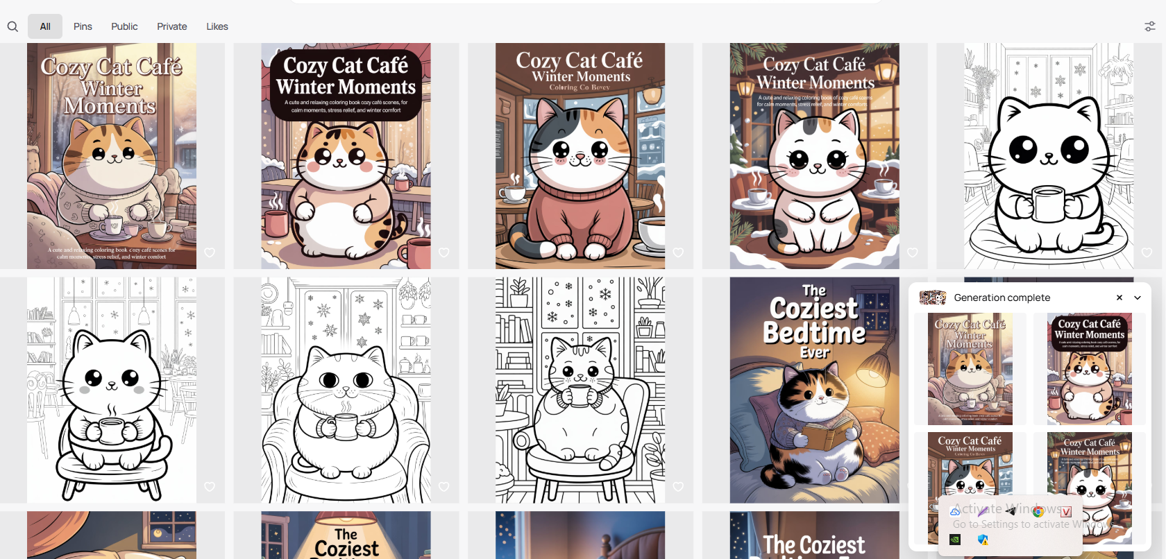 (PRL) Cozy Children's Book Prompt for 30-Page Books (Consistent ...